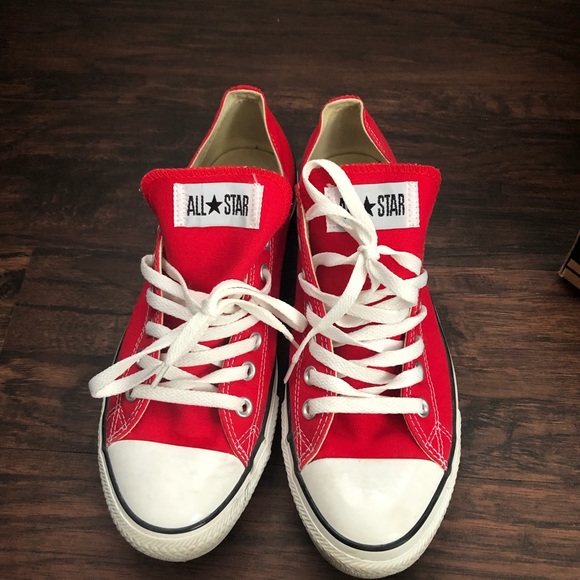 Converse | Shoes | Red Converse | Poshmark